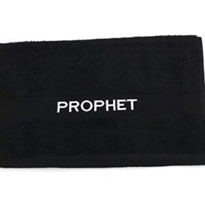 Mercy Robes Preaching Hand Towel Prophet (Black/White)