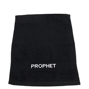 Mercy Robes Preaching Hand Towel Prophet (Black/White)