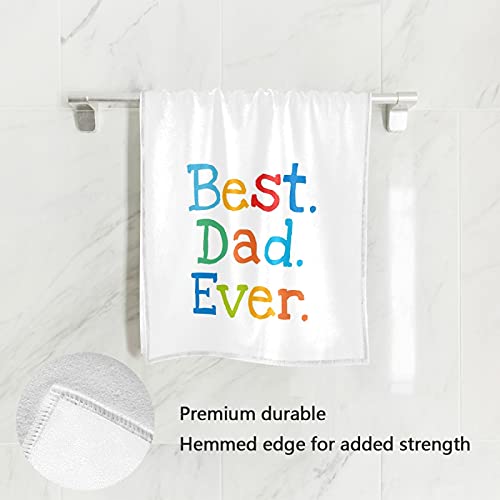 senya Soft Hand Towels, Father's Day Cute Print Highly Absorbent Hand Towels for Bathroom