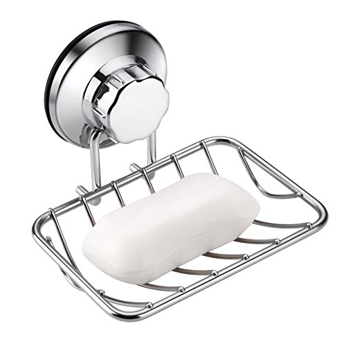 iPEGTOP Suction Shower Caddy and Soap Dish