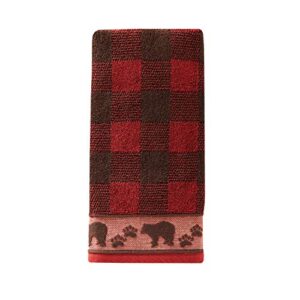 skl home by saturday knight ltd. sundance hand towel,cotton red