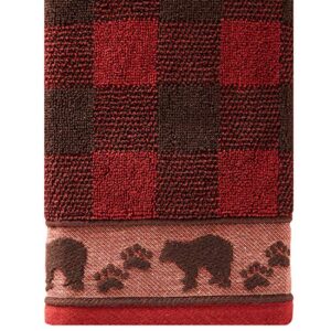 SKL Home by Saturday Knight Ltd. Sundance Hand Towel,Cotton Red