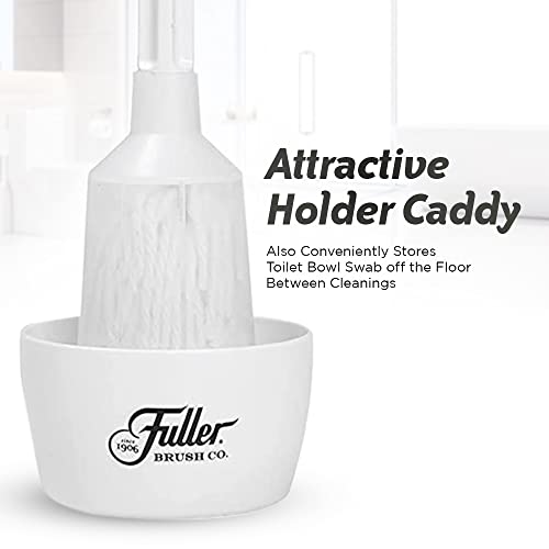 Fuller Brush Handy Holder Caddy - Multifunctional Kitchen Sink Container - Keeps Sponges & Brushes Organized Jewelry Holder Storage for Toilet Bowl Swab Prevents Water Drips on Bathroom Floor