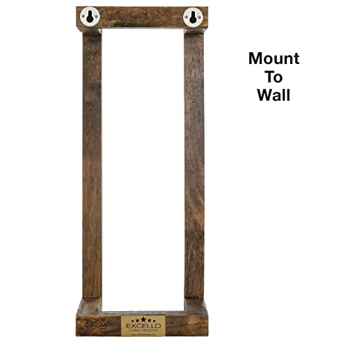 Wooden Wall-Mounted-Towel Rack (Pack of 1)