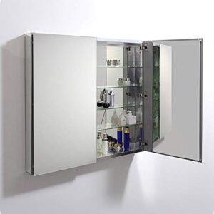 Fresca 40" Wide x 36" Tall Bathroom Medicine Cabinet w/Mirrors