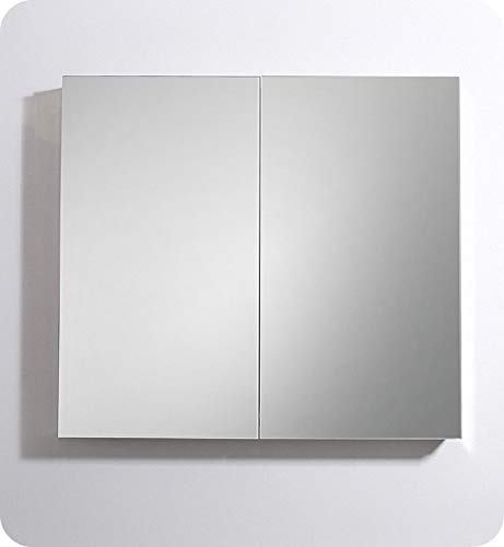 Fresca 40" Wide x 36" Tall Bathroom Medicine Cabinet w/Mirrors