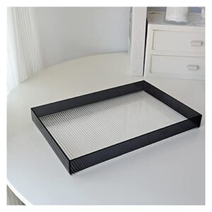 sdgh bathroom tray acrylic storage tray bathroom toilet vanity cosmetic aromatherapy shelving (color : d, size : 29 * 11 * 2cm)