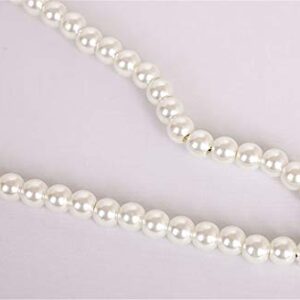 Aimeely Pack of 5 Pearl Clothes Pants Hangers Bowknot Beaded Wedding Home Shop Clothes Rack 1#