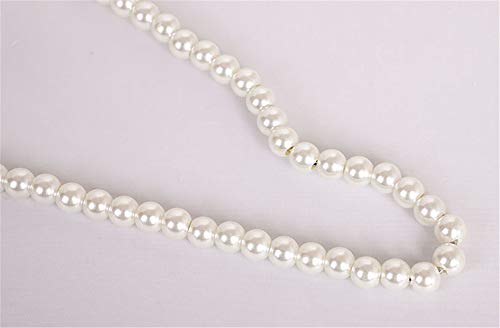 Aimeely Pack of 5 Pearl Clothes Pants Hangers Bowknot Beaded Wedding Home Shop Clothes Rack 1#