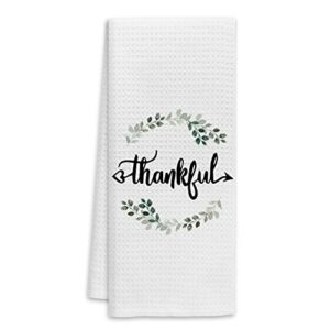 inspirational quote thankful hand towels kitchen towels dishcloths, housewarming towels kitchen towels dish towels hand towels,gifts for new house new apartment women men mom