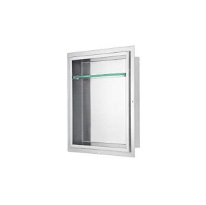 dawn fnibn1814 shower niche, polised satin