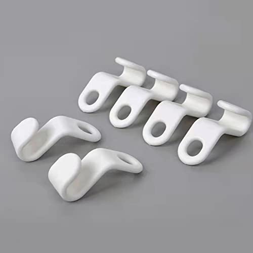 T-HOT 40pcs Clothes Hanger Connector Hooks Plastic Cascading Hangers Space Saving Organizer for Heavy Duty Clothes Closet Rack Clothes Hanger Connector Hooks