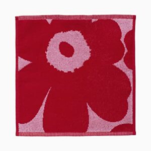 MARIMEKKO - Unikko Terry Cotton Mini Hand Towel (Red Poppy)