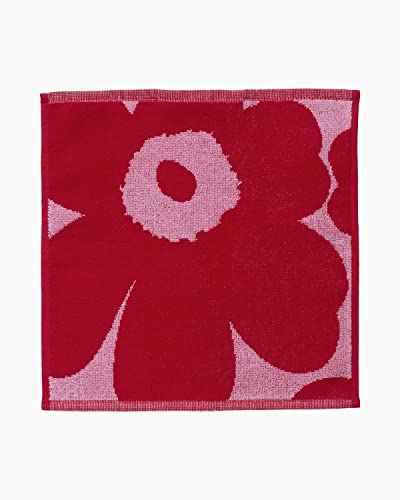 MARIMEKKO - Unikko Terry Cotton Mini Hand Towel (Red Poppy)