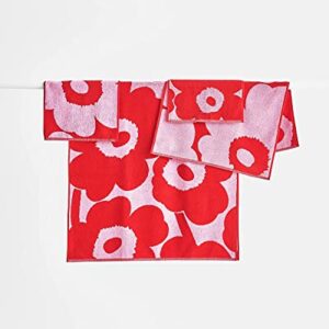 MARIMEKKO - Unikko Terry Cotton Mini Hand Towel (Red Poppy)