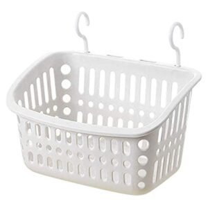 yjydada plastic hanging shower basket with hook for bathroom kitchen storage holder (a)