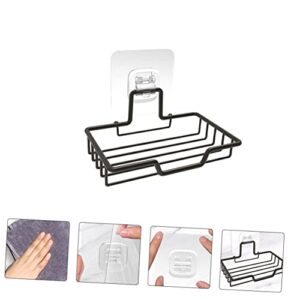 Levemolo 3pcs Kitchen Drilling Rack Dish Sponge Shampoo Organizer Bar Tissue Caddy Wall Shelf Bathroom Steel No Shower Wire Draining for Basket Soap Adhesive Mounted Storage Self Holder