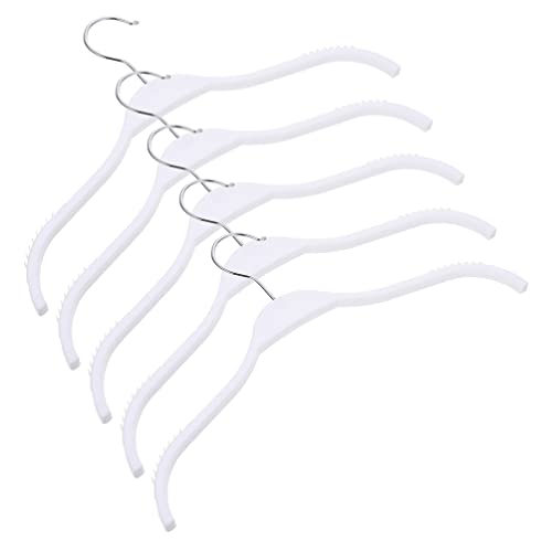 Zerodeko Baby Hangers Hangers 50 Pack Anti Skid Clothes Hangers 5pcs Heavy Duty Hangers Hangers Space Saving Clothes Hangers for Closet Coat Hangers White Baby Hangers Hangers 50 Pack