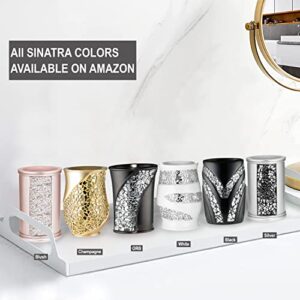 Popular Bath Sinatra Modern Bath Tumbler Modern Classic Contemporary Decorative Beautiful Designs Bathroom Decor for Home Luxury Bath, Blush