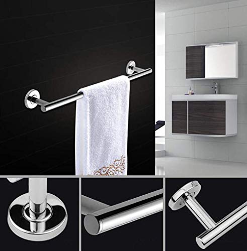 OMOONS Towel Rails, Double Towel Rails for Hotel, Stainless Steel Bathroom Hanging, Bathroom Accessories, Bathroom Shelf/600 * 81 * 54Mm