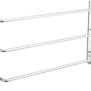 OMOONS Towel Holder, Wall-Mounted, Towel Rack, 3 Shelves for Bathroom Shelves/50Cm