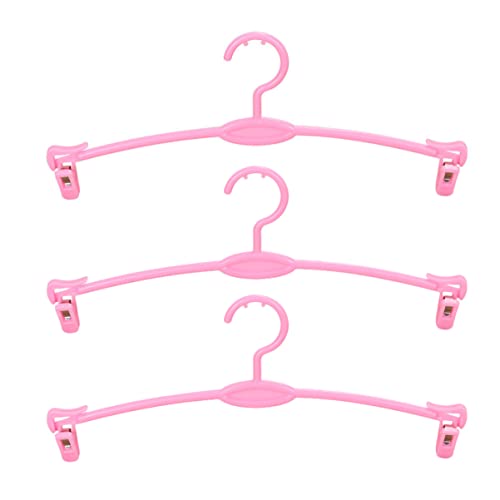 15pcs Plastic Clips Underwear Trousers Simplicity Shop Drying Clothes Pants Coat with Practical Bra Rack Dresses Panties Skirt Laundry Home Hangers for Support Holder Pink