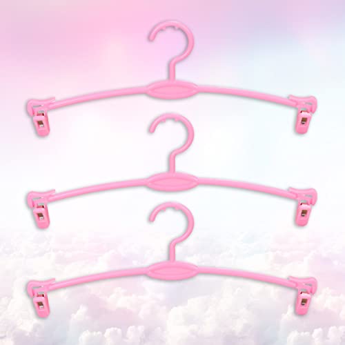 15pcs Plastic Clips Underwear Trousers Simplicity Shop Drying Clothes Pants Coat with Practical Bra Rack Dresses Panties Skirt Laundry Home Hangers for Support Holder Pink