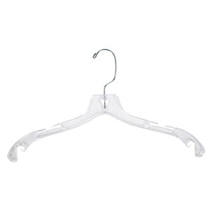 clothes hangers - light weight dress hangers - 17" - case of 100