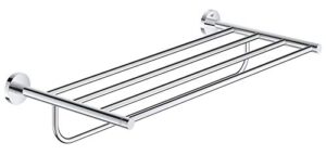 grohe essentials 22 in. multi-towel rack