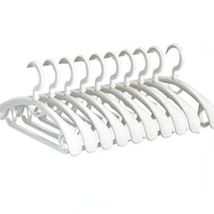 10 clothes hanger multi-functional wide shoulder non-slip drying rack clothes clothes hanger clothes hanger plastic rack clothes hanger