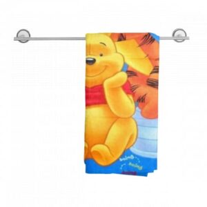 Fashion Towels, Quick-Drying Super Absorbent Soft Microfiber Dis Ney Cartoon Series Hand Towel 32×16 (40cm×80cm) inch (Cartoon W Pooh 8)