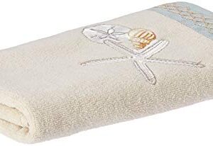 Avanti Linens - Hand Towel, Soft & Absorbent Cotton Towel, Beach Inspired Bathroom Accessories (Seaglass Collection)