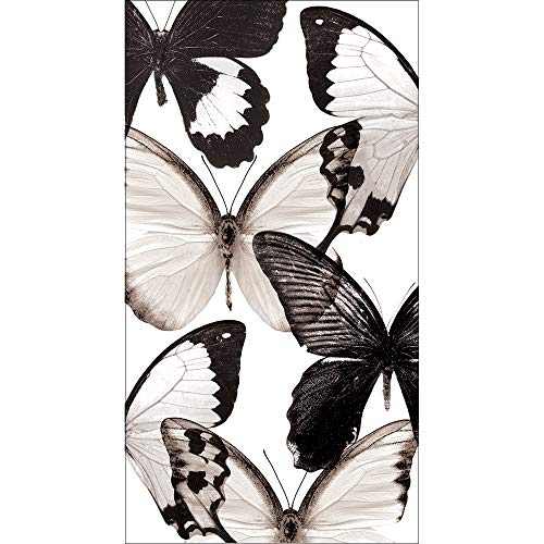 Paper Hand Towels Guest Towels Bathroom Accessories Butterfly 8" x 4" Folded Pk 32