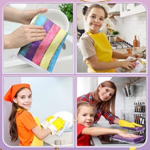 Bencailor 4 Pcs Unicorn Hand Towels Kitchen Towels Tea Towels Set 16 x 24 Inch Absorbent Drying Dish Cloths Hand Towel Housewarming Gifts Decorations for Home Bathroom Drying Dishes