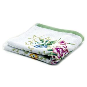 lenox butterfly meadow, hand towel, blue flower