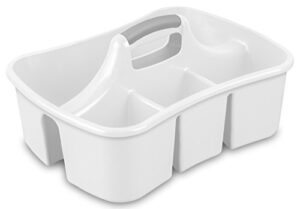 sterilite 15888006 divided ultra caddy, white