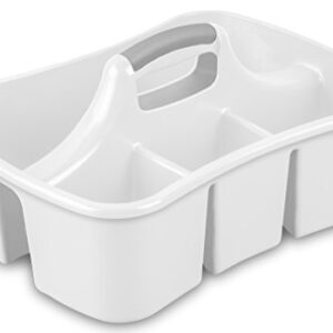 Sterilite 15888006 Divided Ultra Caddy, White