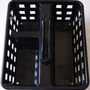 Mainstay Small Utility Shower Caddy Tote (Black)