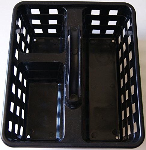 Mainstay Small Utility Shower Caddy Tote (Black)