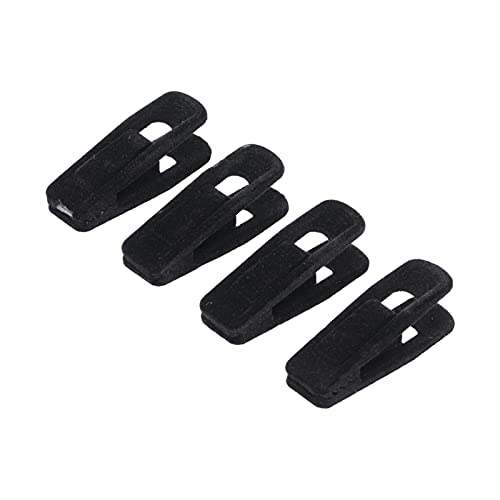 Hangers Clips, Hanger Clips Eco-Friendly for Pants for Suit Skirt(Black)