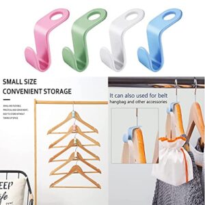 UtySty 40 Pack Clothes Hanger Connector Hook for Closet Space Saving Hooks Cascading Wardrobe Connecting Buckle Coat Organizer Rack Holder Multi Layer Extender Clip Saver