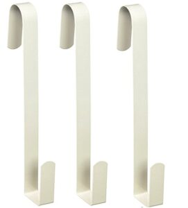 darice 1123-71 1-piece door hanger, 12-inch, white (3-pack)