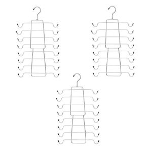 forever haru cami hanger 3 pack space saving hangers closet organizer for tank top, cami, bra, pajamas, strappy dress,bathing suit