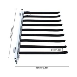 Pull Out Clothes Hanger Trousers Rack Pants Rack Stand Extending Rail Wardrobe Storage Organiser Tie Scarf Rack for Closet Wardrobe