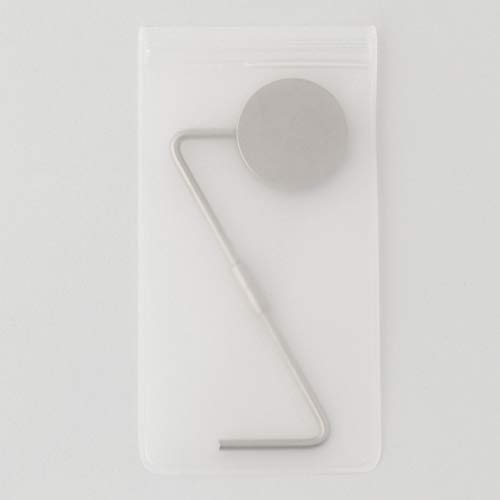 MUJI Bag Hanger, Aluminium, Silver, One Size (4945247506860)