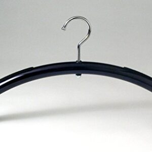 Precision Hanger in Black With Felt. The Dimple & Crease Free Hanger Solution -Click "2 New" for Other Offers!