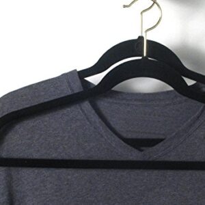 Precision Hanger in Black With Felt. The Dimple & Crease Free Hanger Solution -Click "2 New" for Other Offers!