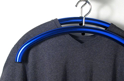 Precision Hanger in Black With Felt. The Dimple & Crease Free Hanger Solution -Click "2 New" for Other Offers!