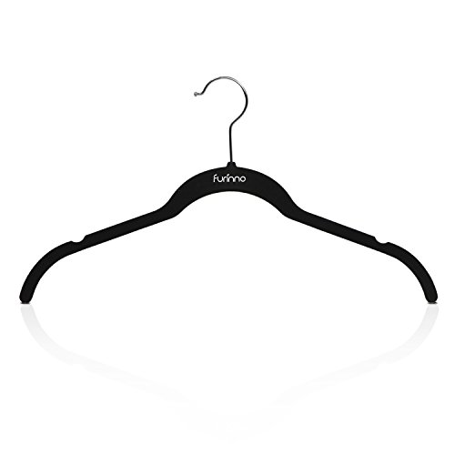 Furinno Dress/Shirt Hanger, Pack of 30, Black