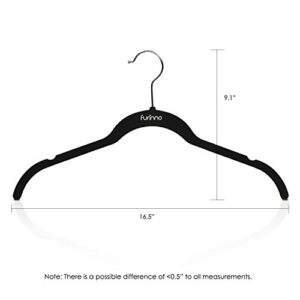 Furinno Dress/Shirt Hanger, Pack of 30, Black